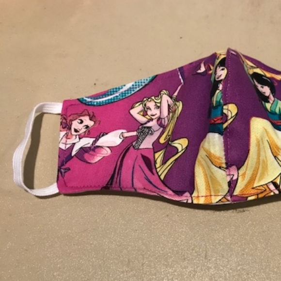 Accessories | Handmade Disney Princesses Face Mask | Poshmark